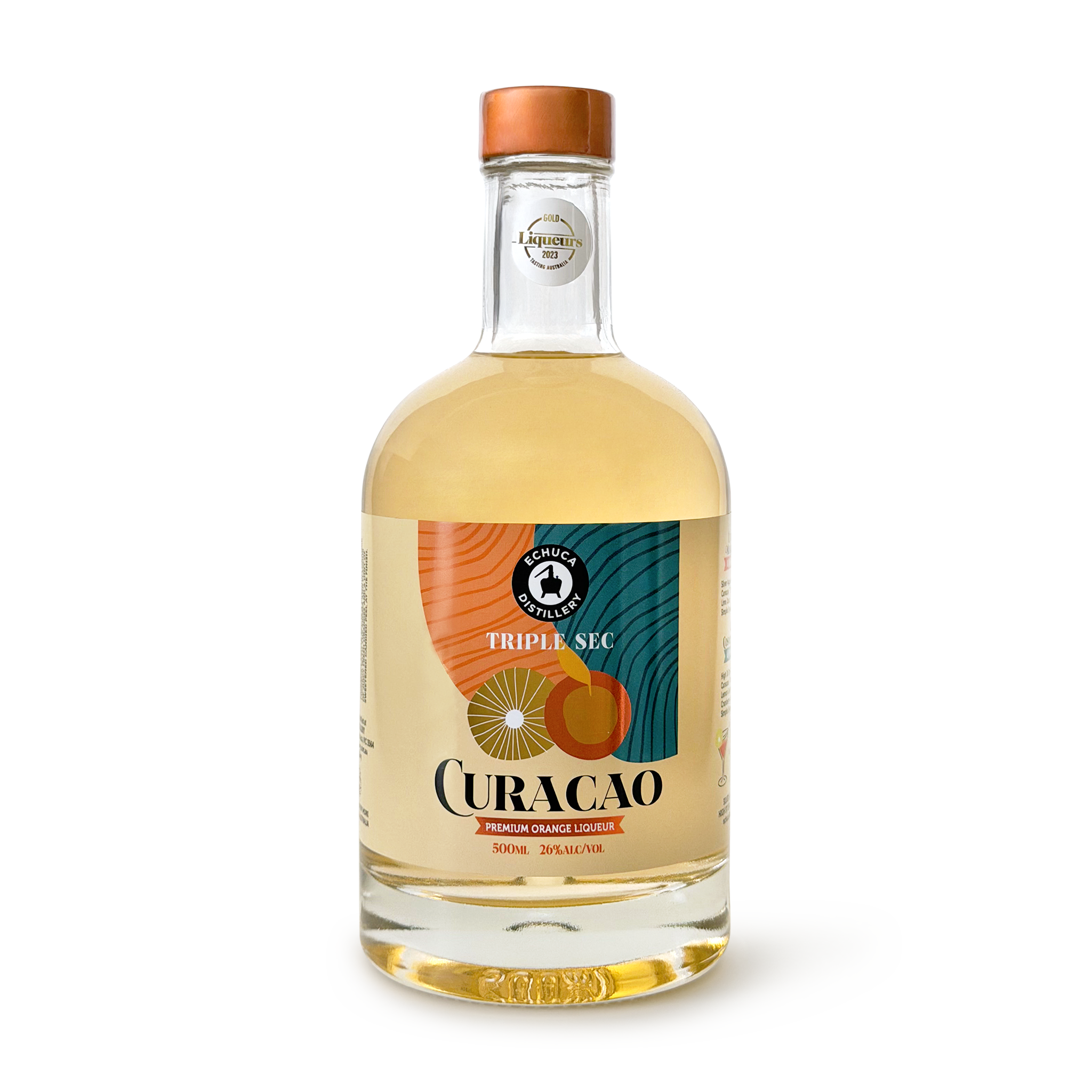 Curacao / Triple Sec Premium Orange Liqueur, 500ml – Echuca Distillery